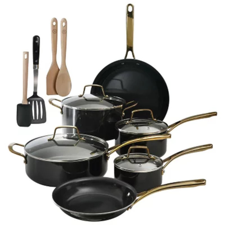 Martha Stewart 14 Piece Non-stick Cookware Combo Set & Reviews | Wayfair